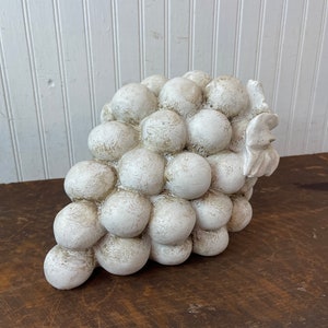 Vintage Fruit Display,bunch of Grapes, Painted Fruit, Vineyard Decor ...