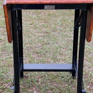 Hi Lo TYPEWRITER Stand, Vintage Metal Table, Industrial Decor ...