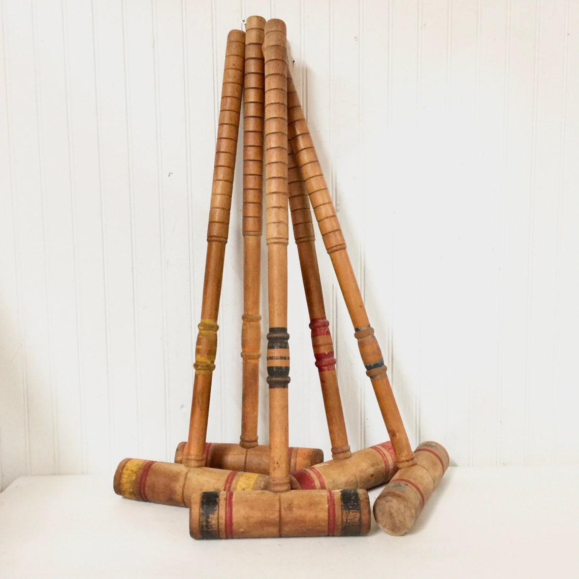 Vintage Croquet Set Wood Croquet Set Sports Memorabilia | Etsy