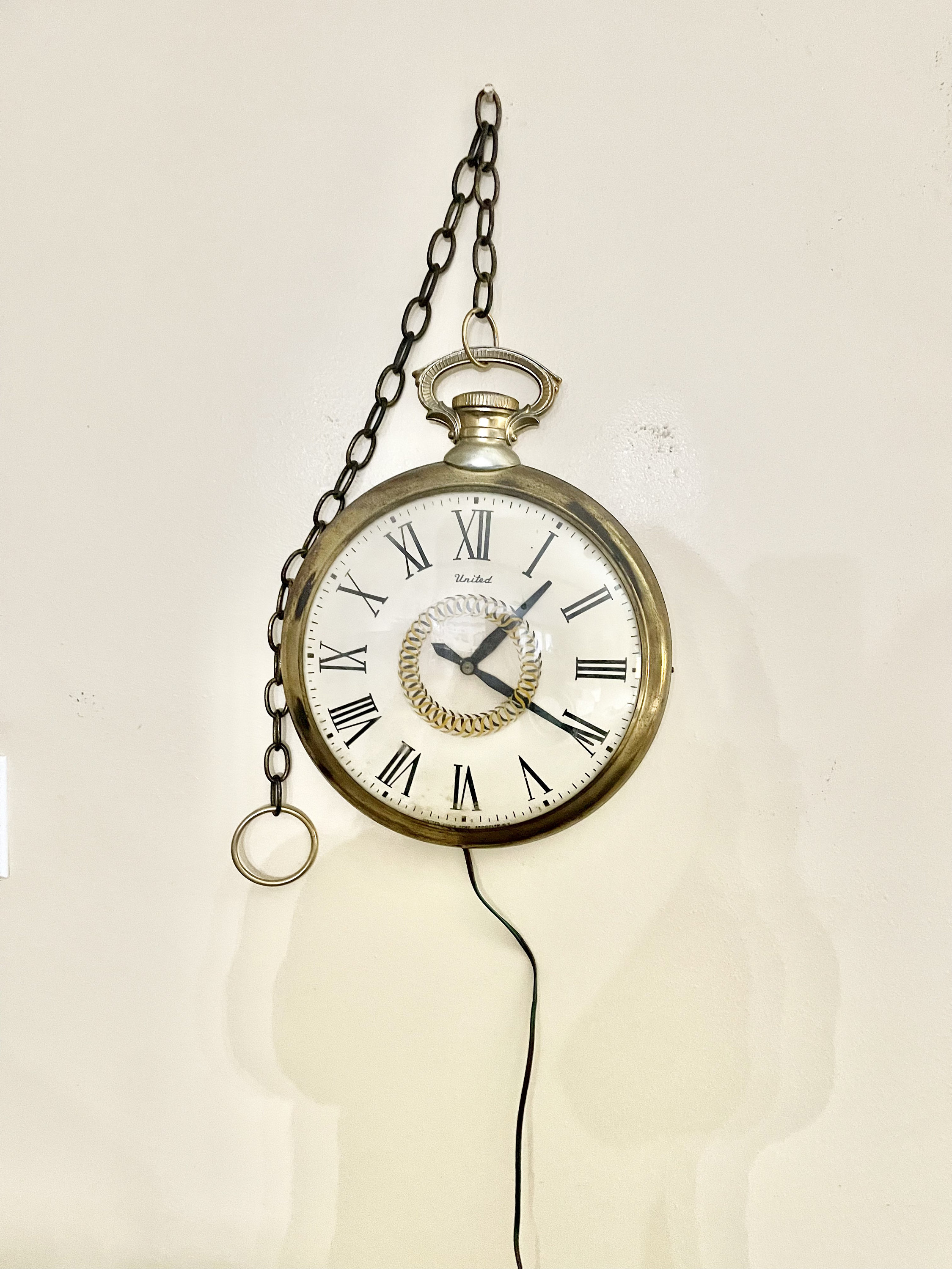 Ircon Wall Clock With Swag