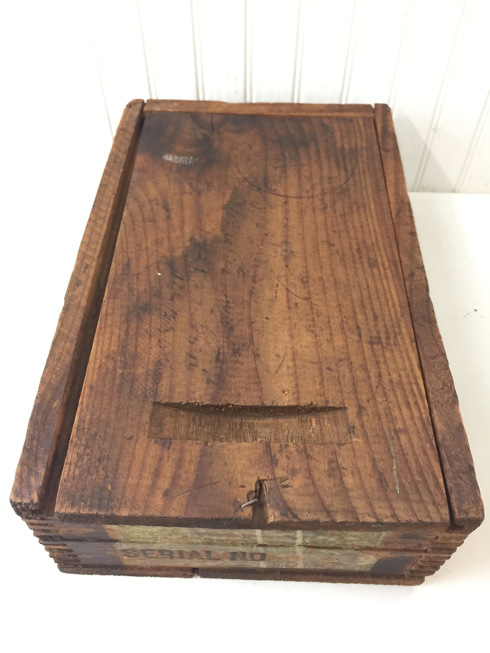 Wood Crate Wood Box Vintage Crate Wooden Crate Farmhouse - Etsy