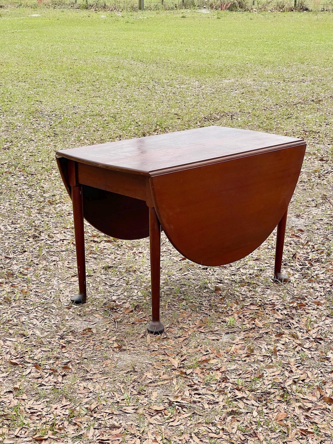 Antique Drop Leaf Table, Wood Furniture, Dining Table, Farmhouse ...