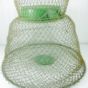 Metal Basket, Farmhouse Kitchen, Fish Basket, French Floater, Vintage ...