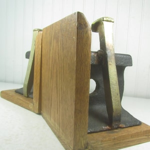 Railroad Spike Bookends, Railroad Track Bookend, Train Theme Bookends ...