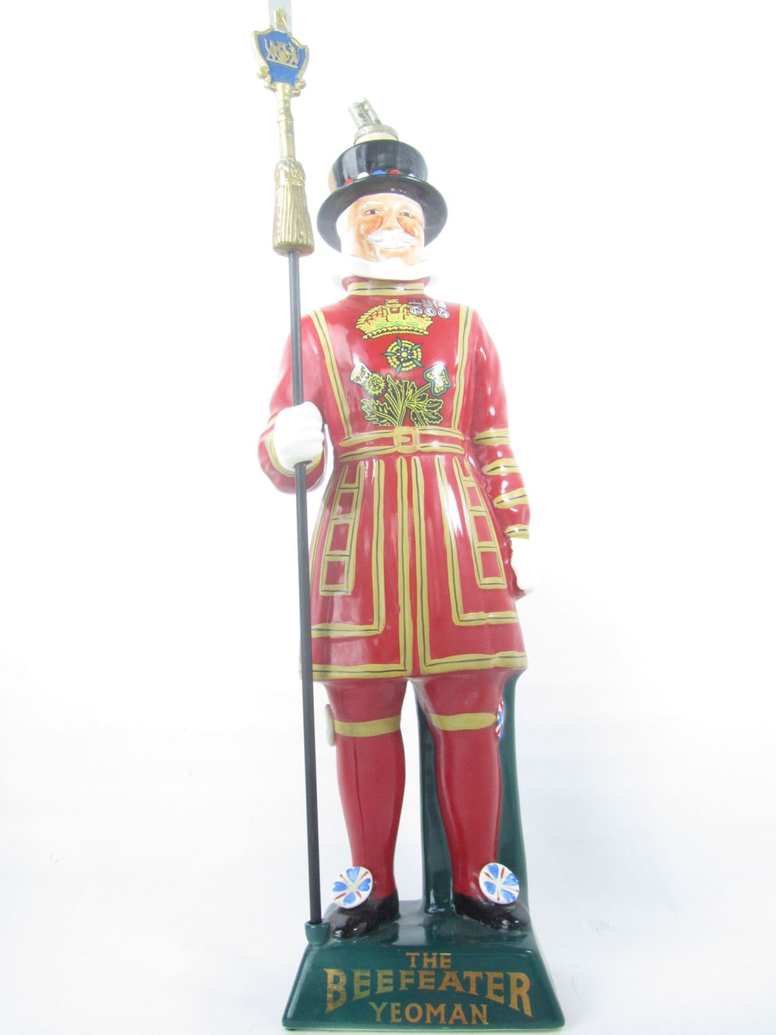 Beefeater Yeoman Whiskey Decanter, Liquor Decanter, Ceramic Decanter ...