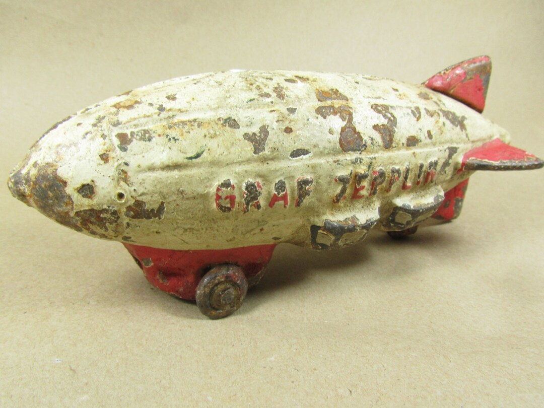 Cast Iron Graf Zepplin, Die Cast Toy, Toy Zepplin, Led Zepplin ...