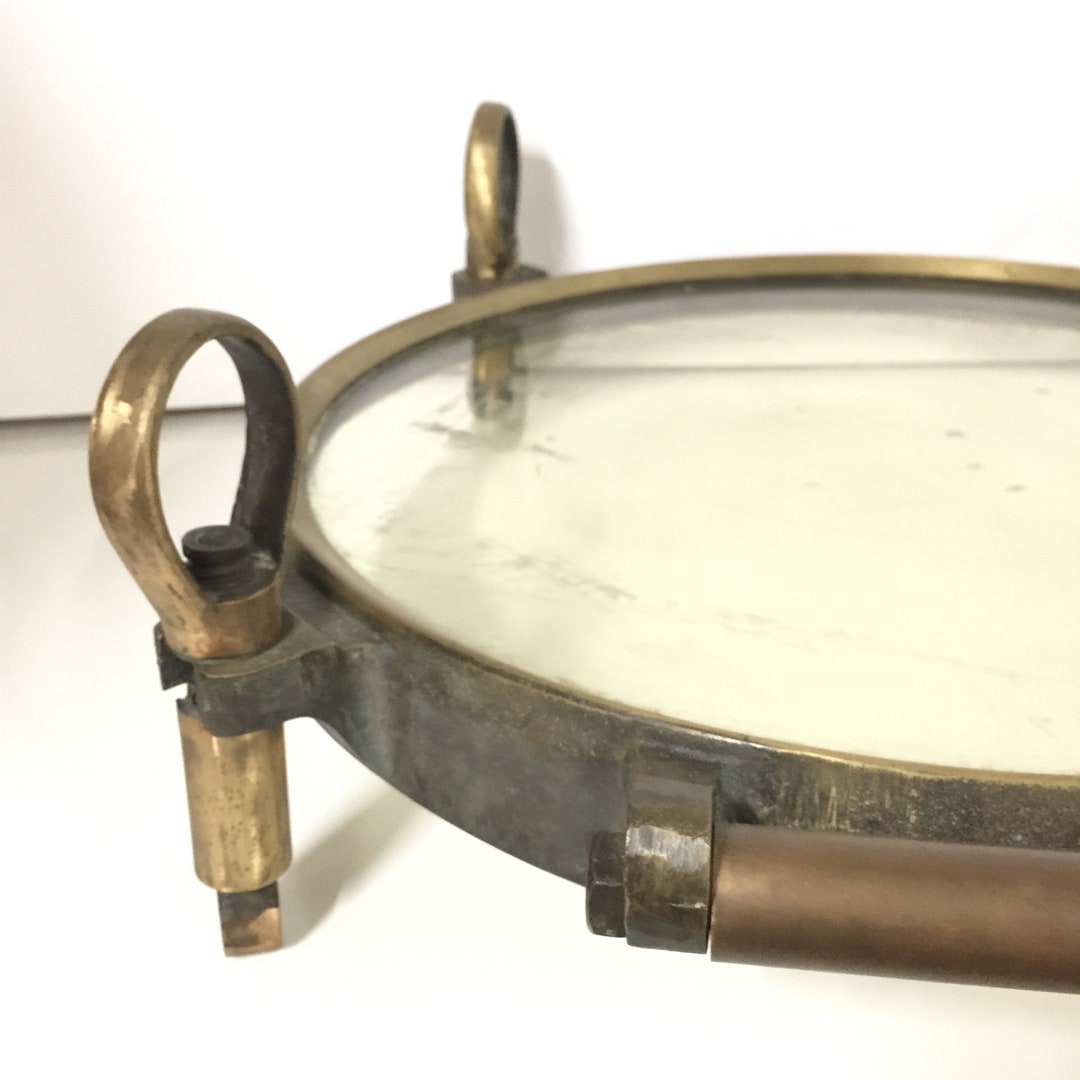 Antique Brass Porthole, Glass Window, Boat, Sailboat Porthole, Brass ...