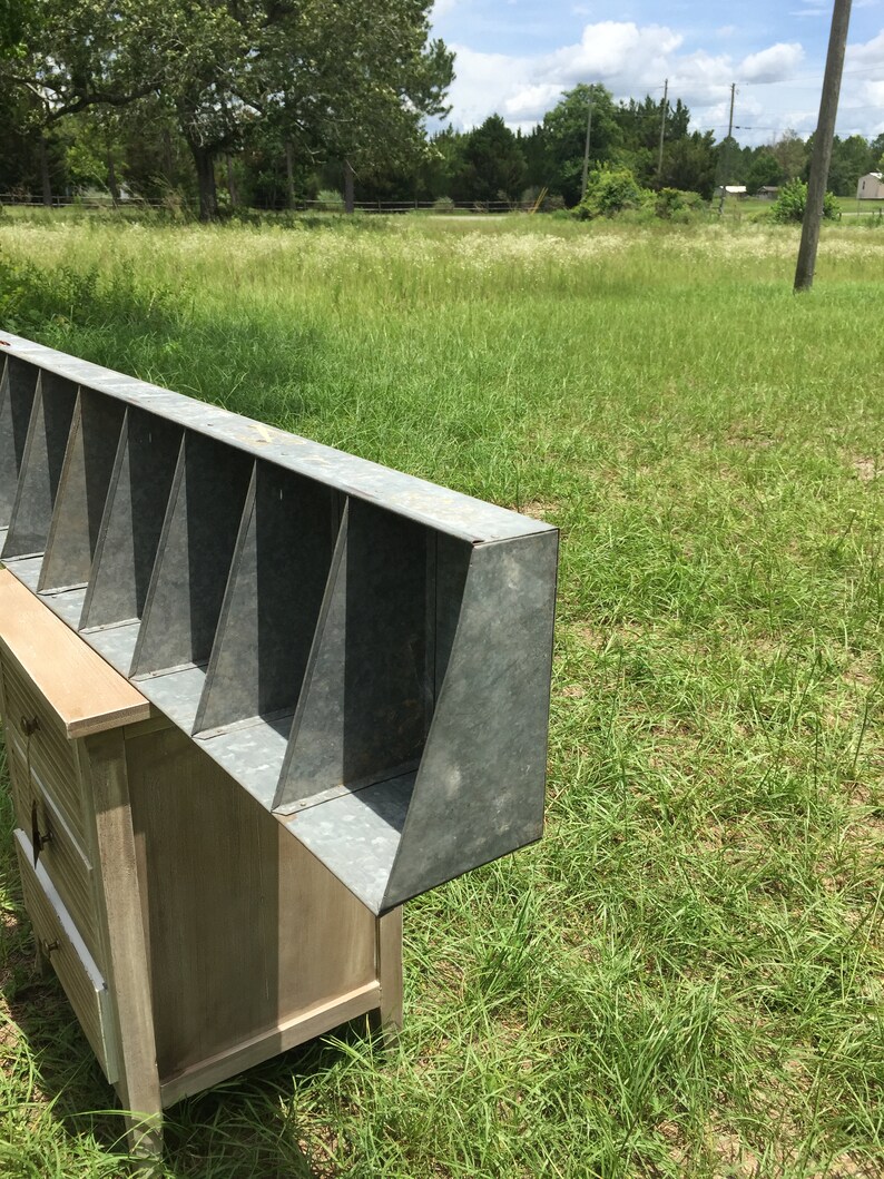 Industrial Storage Metal Cubbies Wall Hanging Bins - Etsy