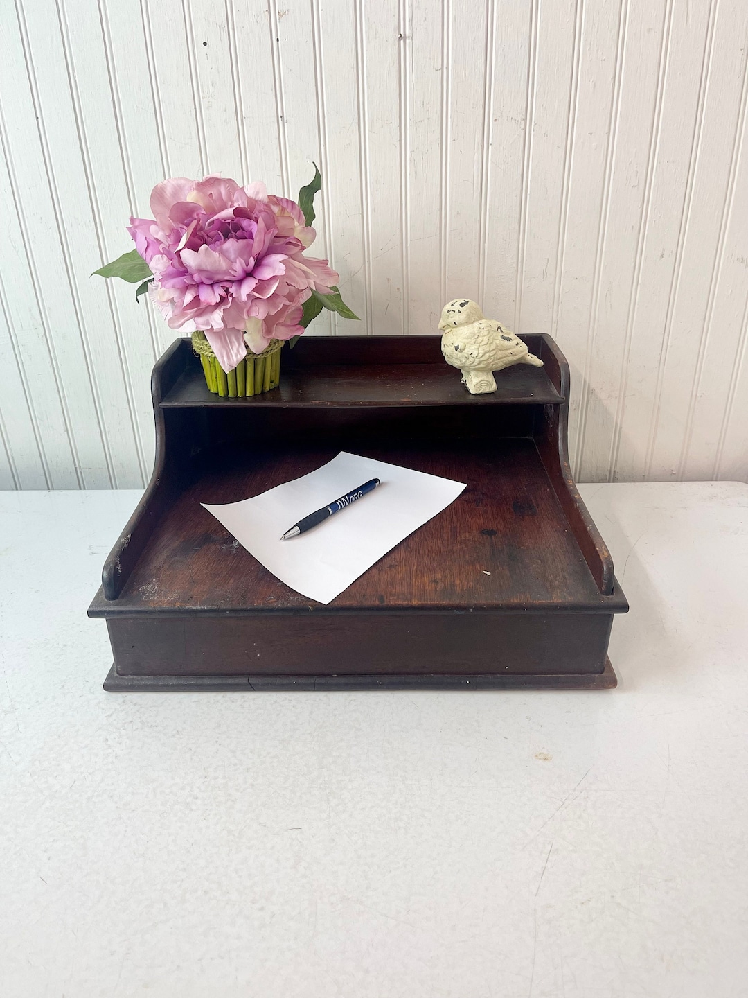 Anitque Wood Box, Antique Writing Desk, Antique Lecture Table, Antique ...