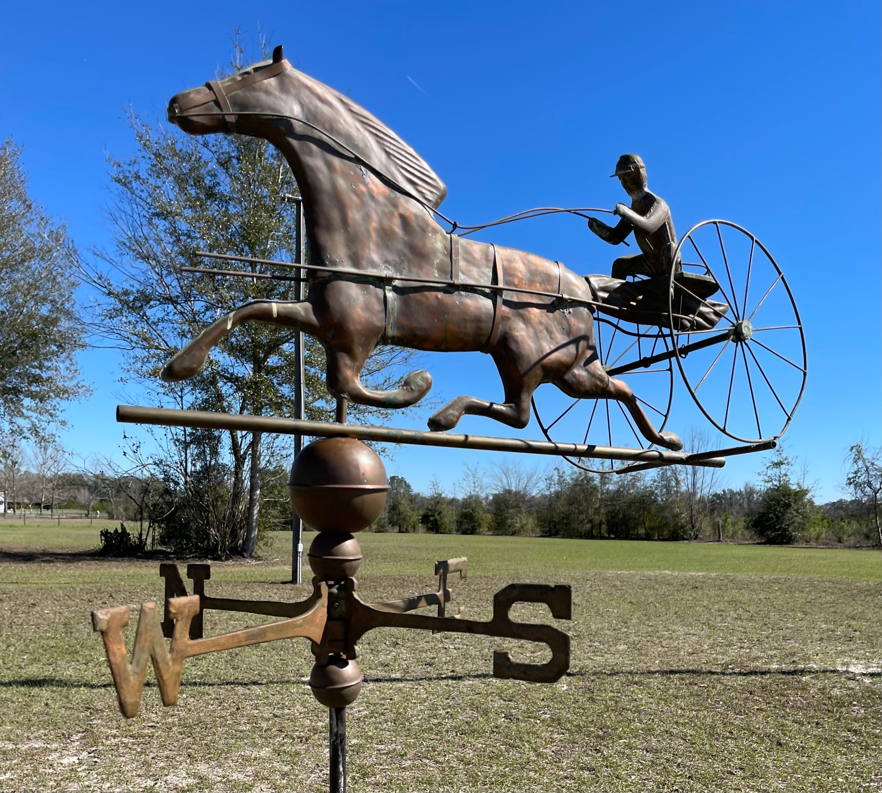 Spinning Horse Weathervanes