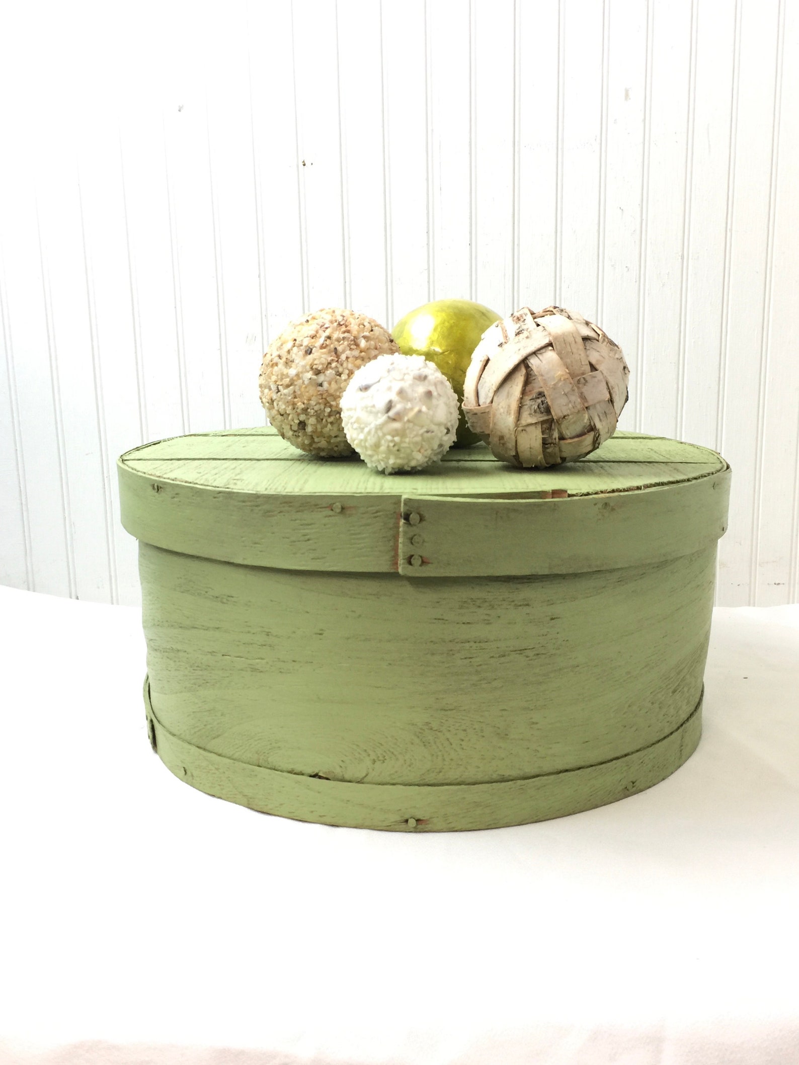 Vintage Round Wood Box Cheese Box Cake Box Hat Box Craft - Etsy
