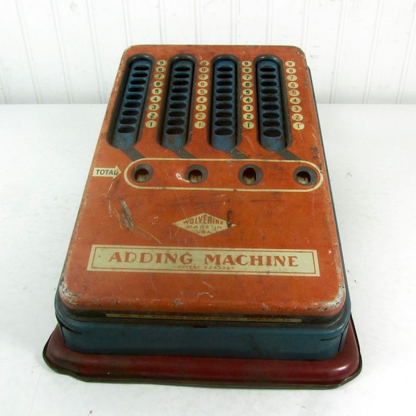 Toy Adding Machine - Etsy