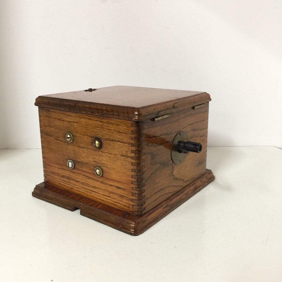 ANTIQUE TELEPHONE BOX, Telephone Magneto, Telephone Ringer Box, Redneck ...