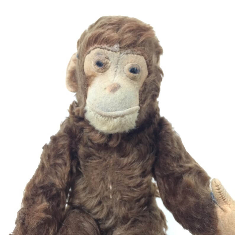 MONKEY Vintage Steiff Chimpanzee vintage Stuffed - Etsy