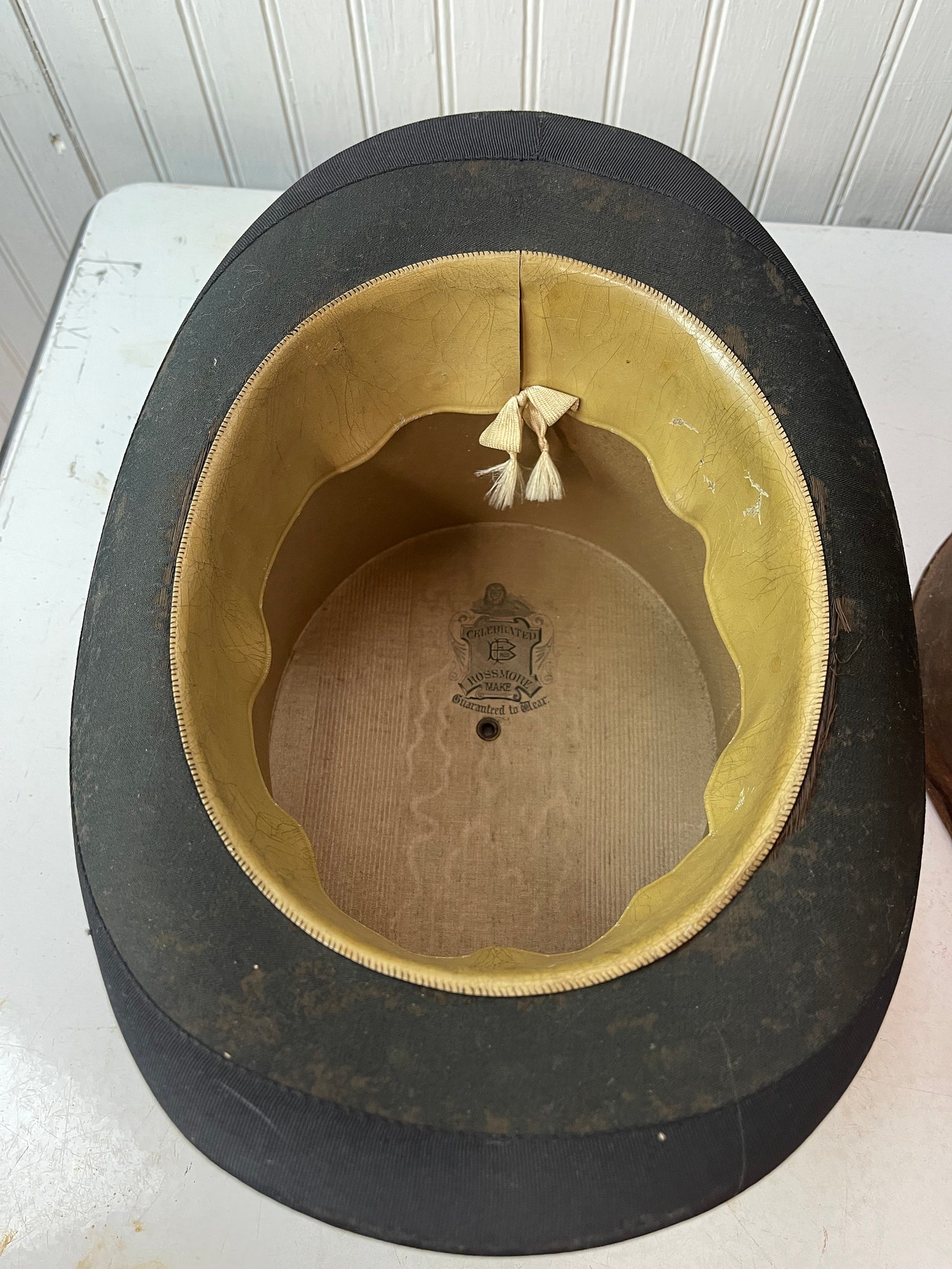 Victorian Hat Box Beaver Top Hat Metal Hat Box Antique - Etsy