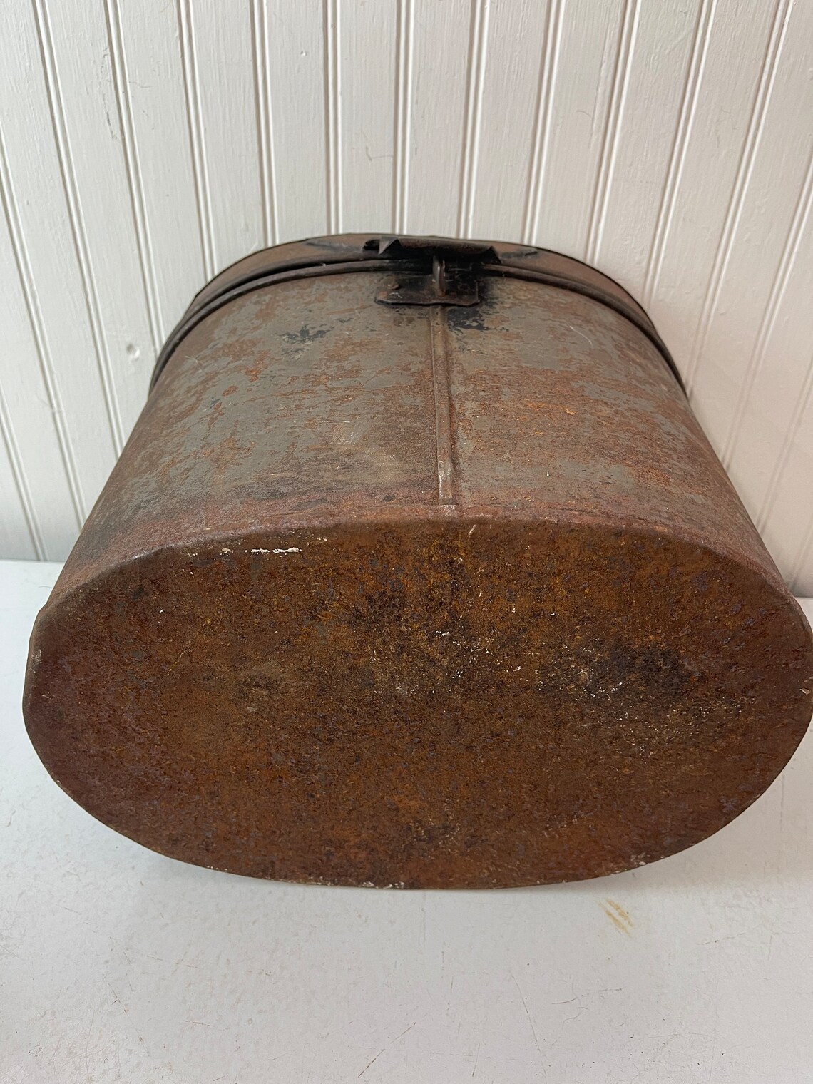 Victorian Hat Box Beaver Top Hat Metal Hat Box Antique - Etsy