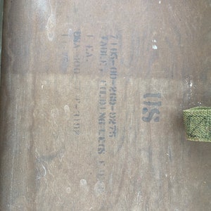 Military Table, Folding Military Field Table, USA Central Supply ...