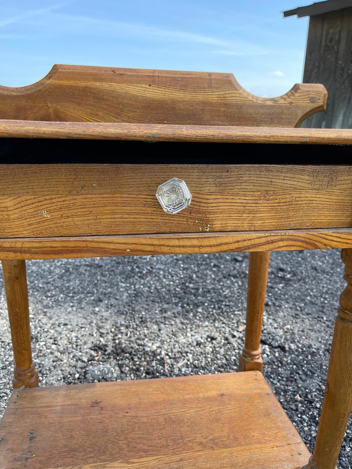 Dry Sink Antique Nightstand Primitive Rustic Design Wood - Etsy