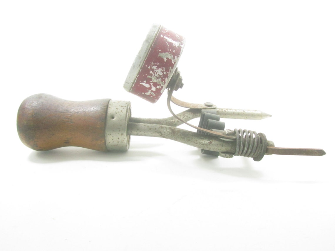 Vintage Cell Tester, Battery Tester, Wood Handle Tool, Antique Tool ...