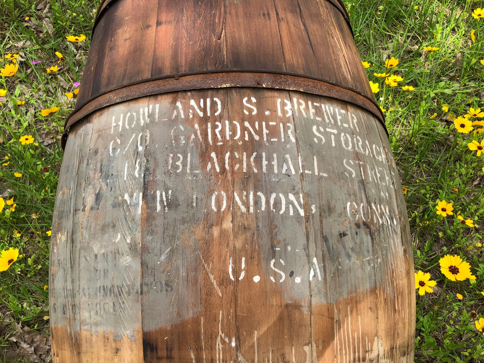 Large Antique Barrel Wood Barrel General Store Barrel - Etsy