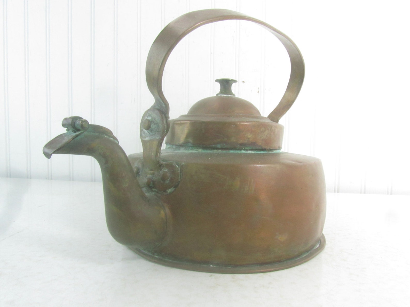 COPPER KETTLE Antique Copper Teapot Coffee Pot Tea Pot - Etsy