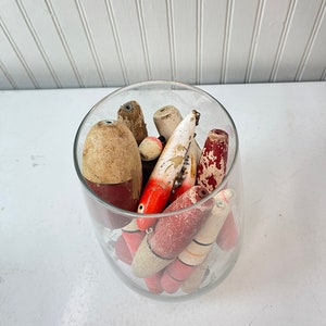 Vintage Fishing Collection, Fishing Bobbers,fishing Lure,camping, Wood ...