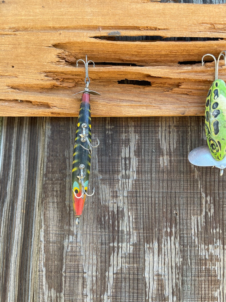 Vintage Fishing Lure Collection Fishing Lure Outdoors - Etsy