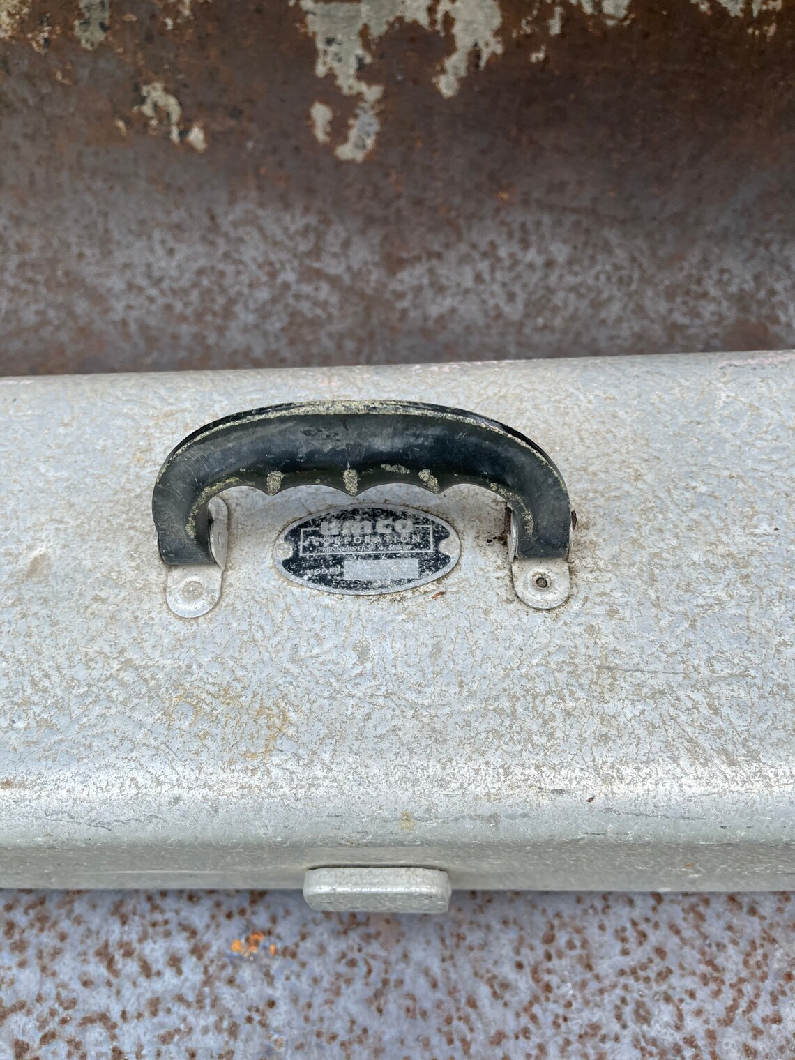 Vintage Aluminum Tackle Box Metal Tool Box Fishing Box | Etsy