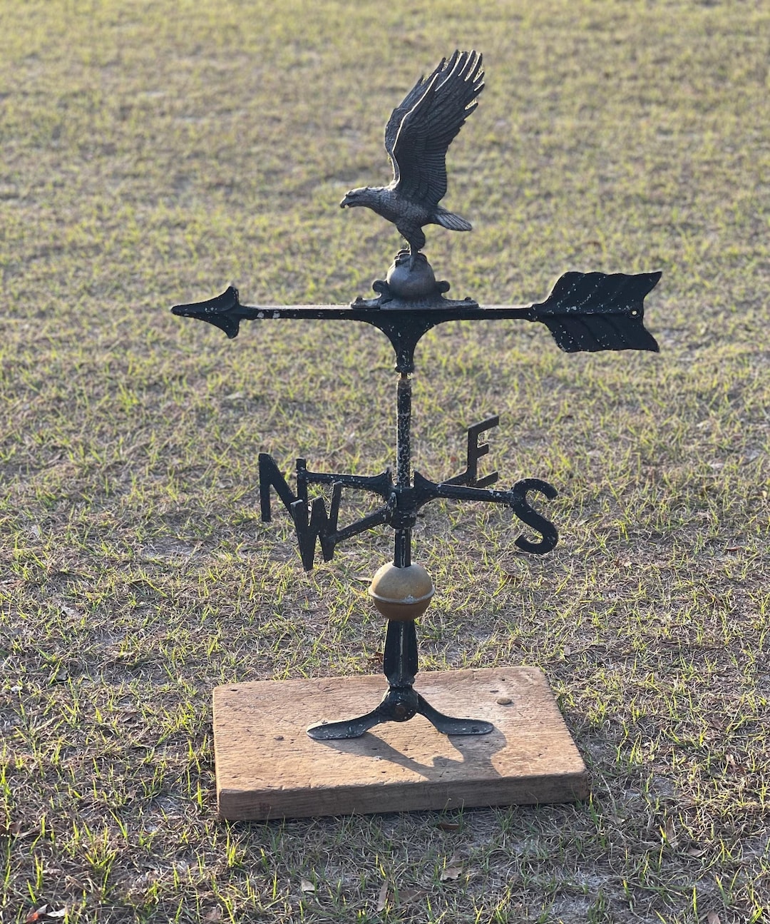Weather Vane, Weathervane, Eagle Weather Vane, Folk Art, Metal Bird ...