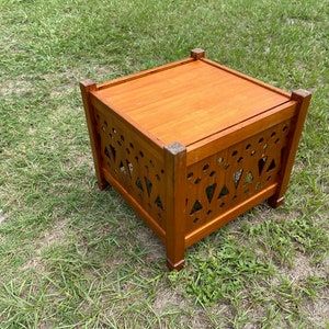 Swedish Carved Wood Box, Kindling Box, Folk Art Box,scandinavian Box ...