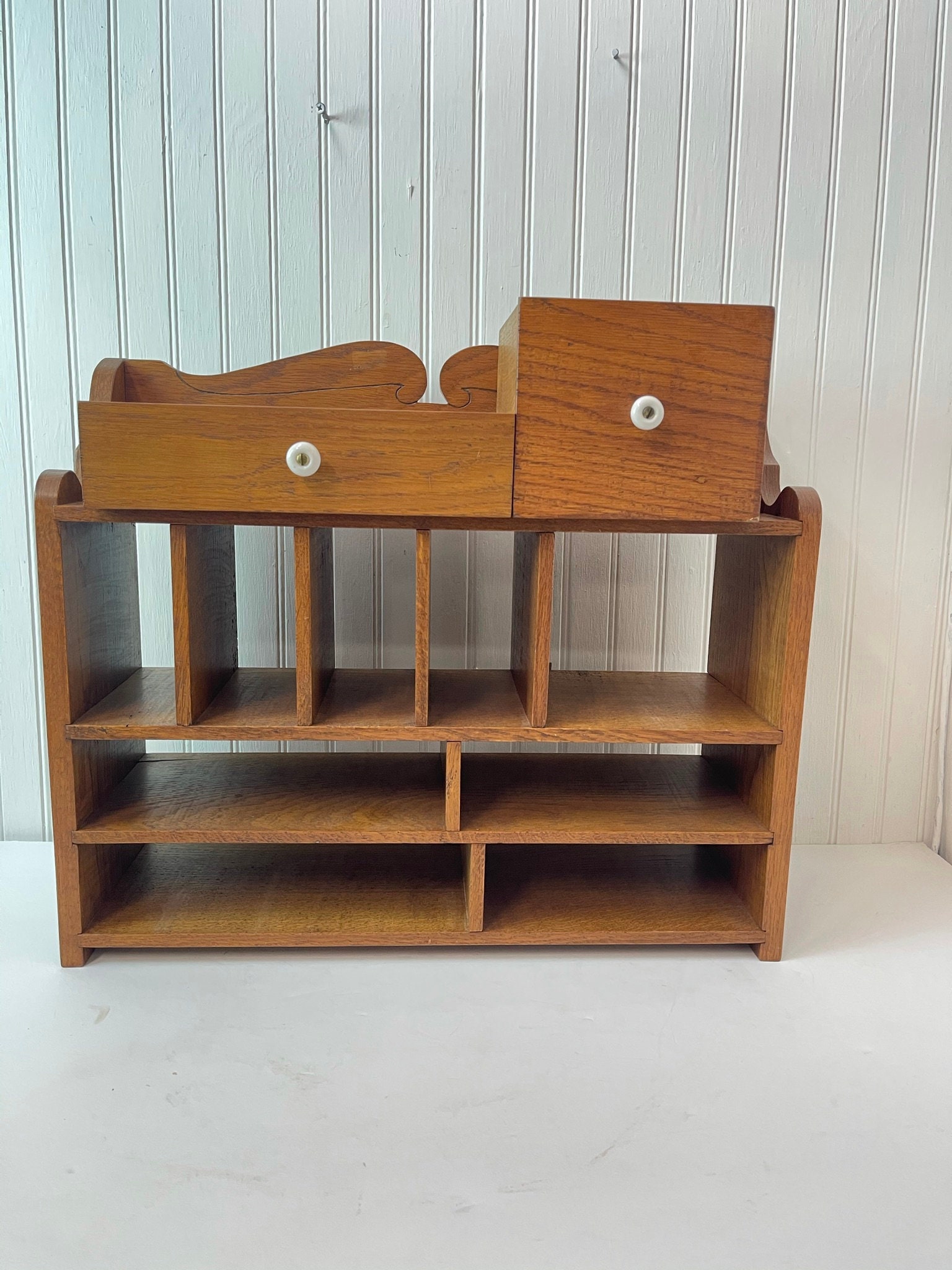 Vintage Office Organizer Mail Holder Letter Holder | Etsy