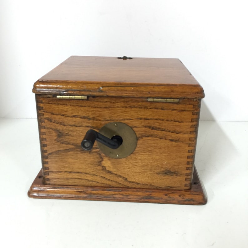 ANTIQUE TELEPHONE BOX Telephone Magneto Telephone Ringer | Etsy