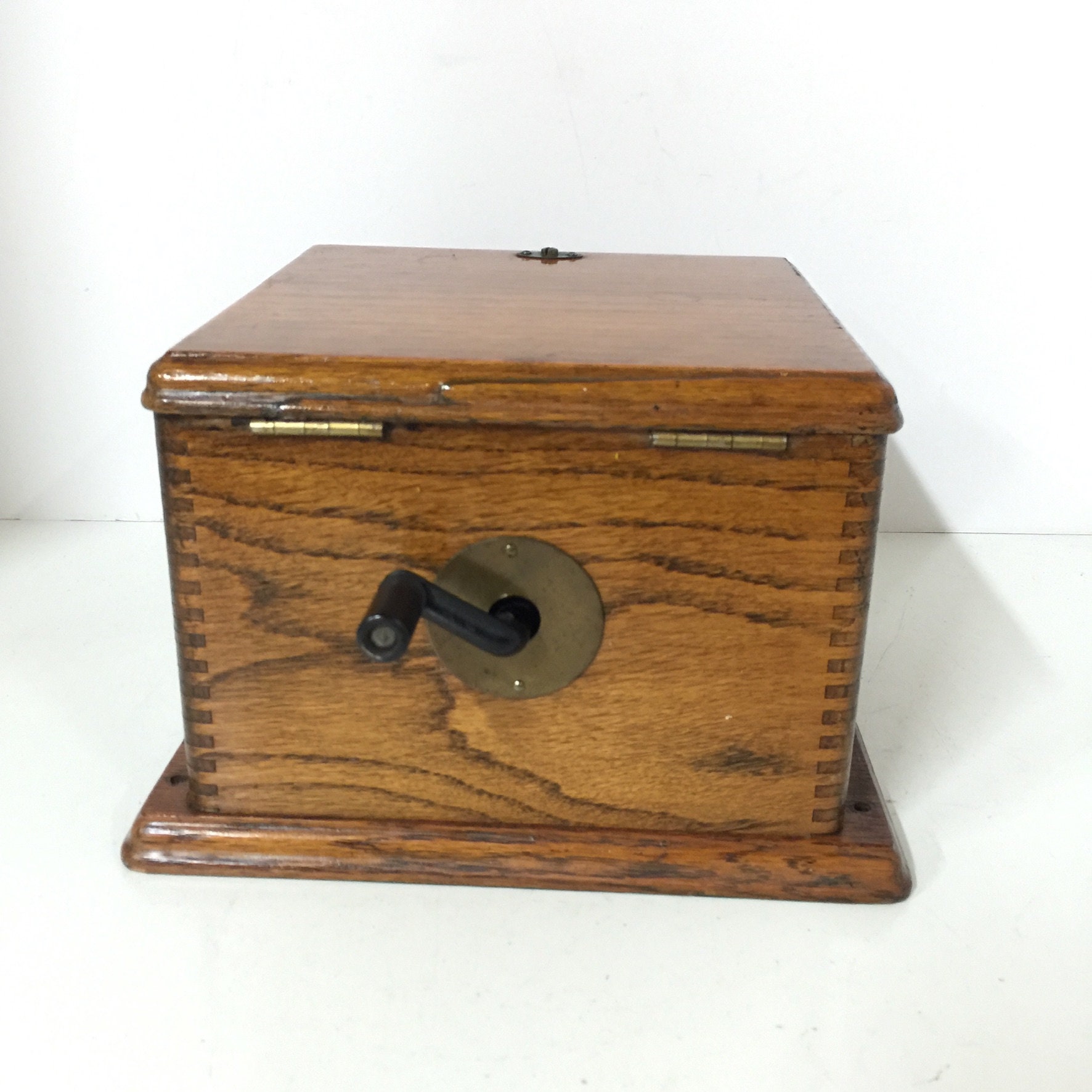 ANTIQUE TELEPHONE BOX, Telephone Magneto, Telephone Ringer Box, Redneck ...