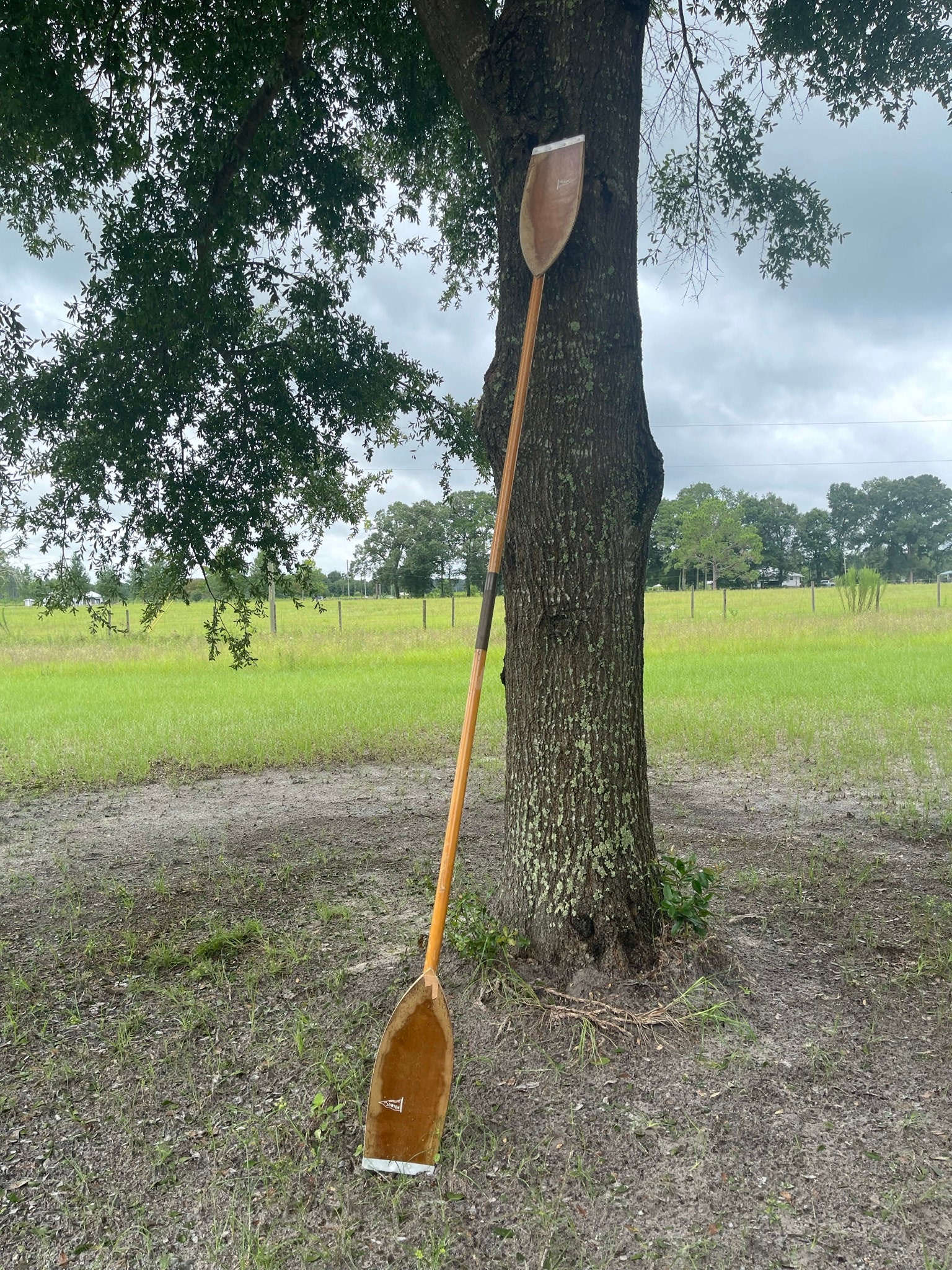 Vintage Kayak Oar, Double Oar, FOLBOT Charleston, Boat Paddle, Wood Oar ...