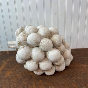 Vintage Fruit Display,bunch of Grapes, Painted Fruit, Vineyard Decor ...