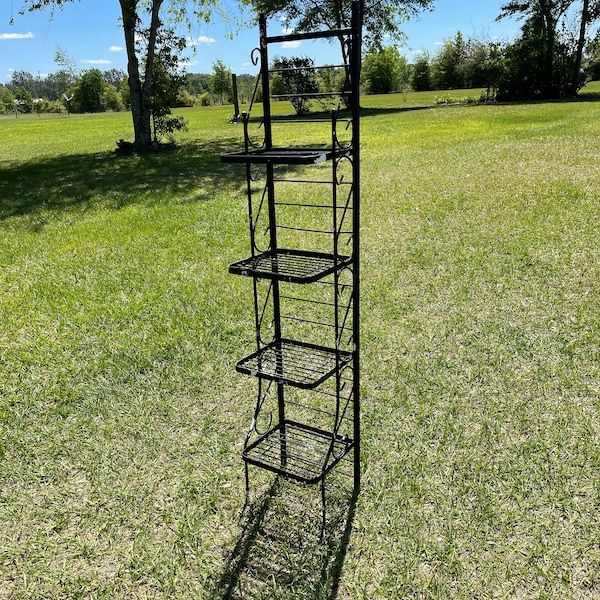 Vintage Metal Shelf - Etsy