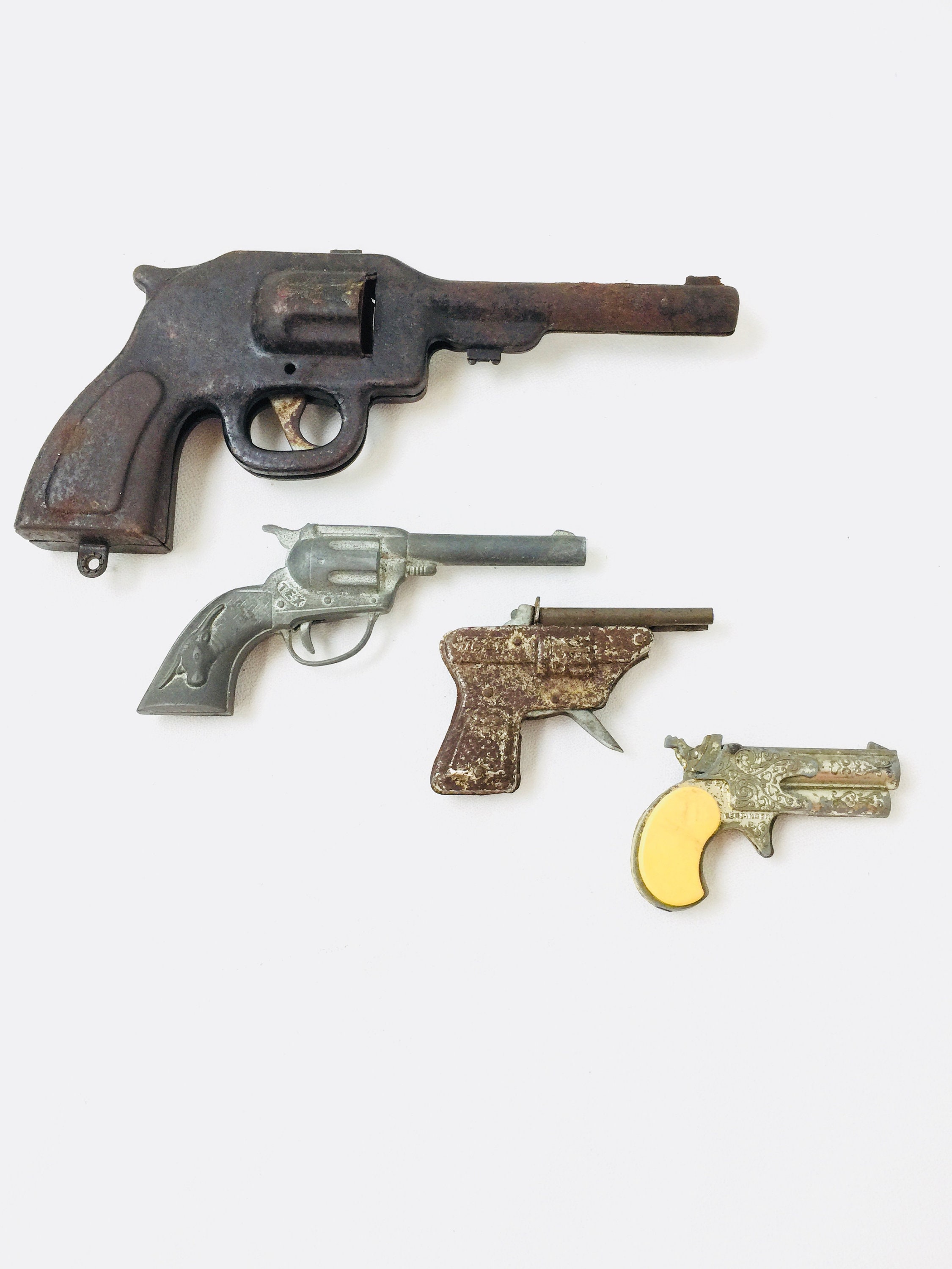 Vintage Toy guns Vintage toy tin toys play gun toy | Etsy