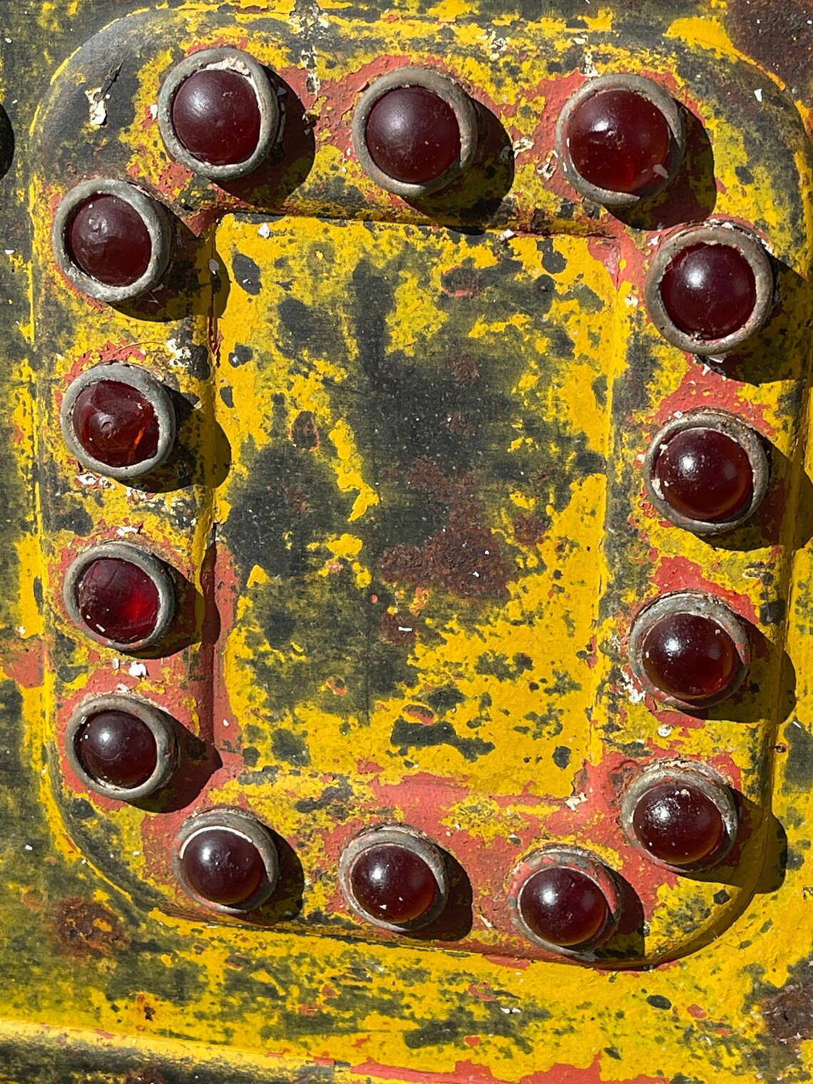 Stop Sign, Cat Eye Stop Sign, Metal Sign, Yellow Stop Sign, Man Cave ...