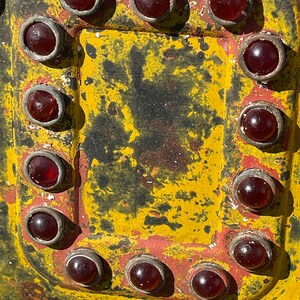 Stop Sign, Cat Eye Stop Sign, Metal Sign, Yellow Stop Sign, Man Cave ...