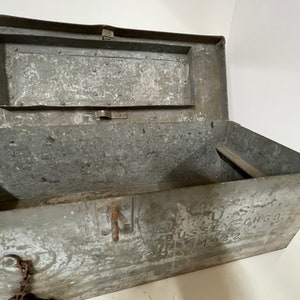 Vintage Metal Box, Toolbox, Container,storage, Bussey Tool Box ...