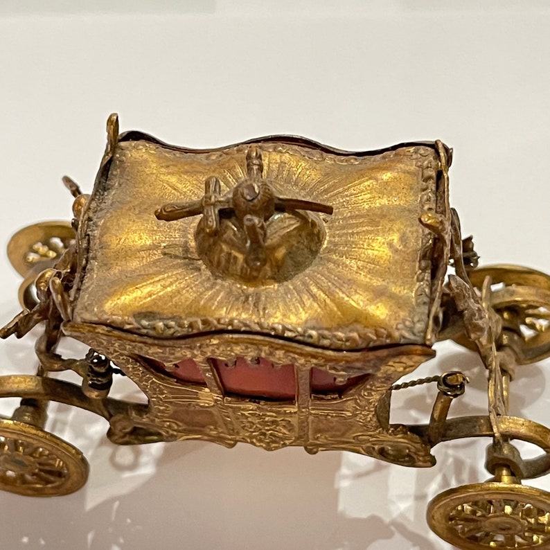 Antique Carriage Tape Measure Vintage Sewing Notions Gold - Etsy