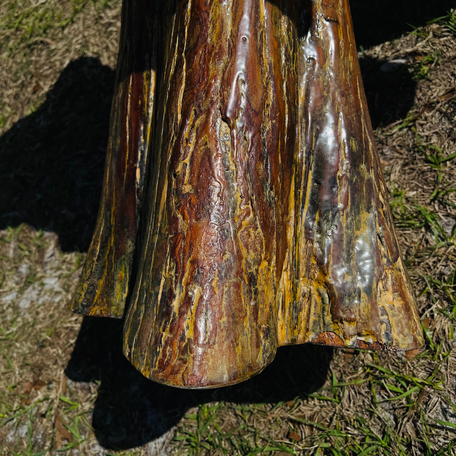 Cypress Slab Side Table Wood End Table Furniture Natural - Etsy