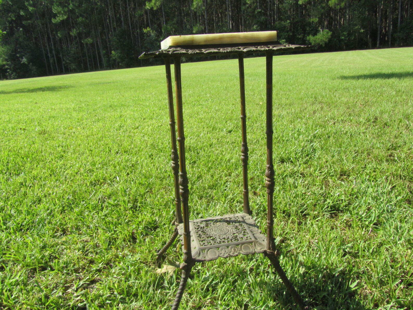 Antique Fern Stand, Victorian, Brass Plant Stand, Flower Stand, Ornate ...