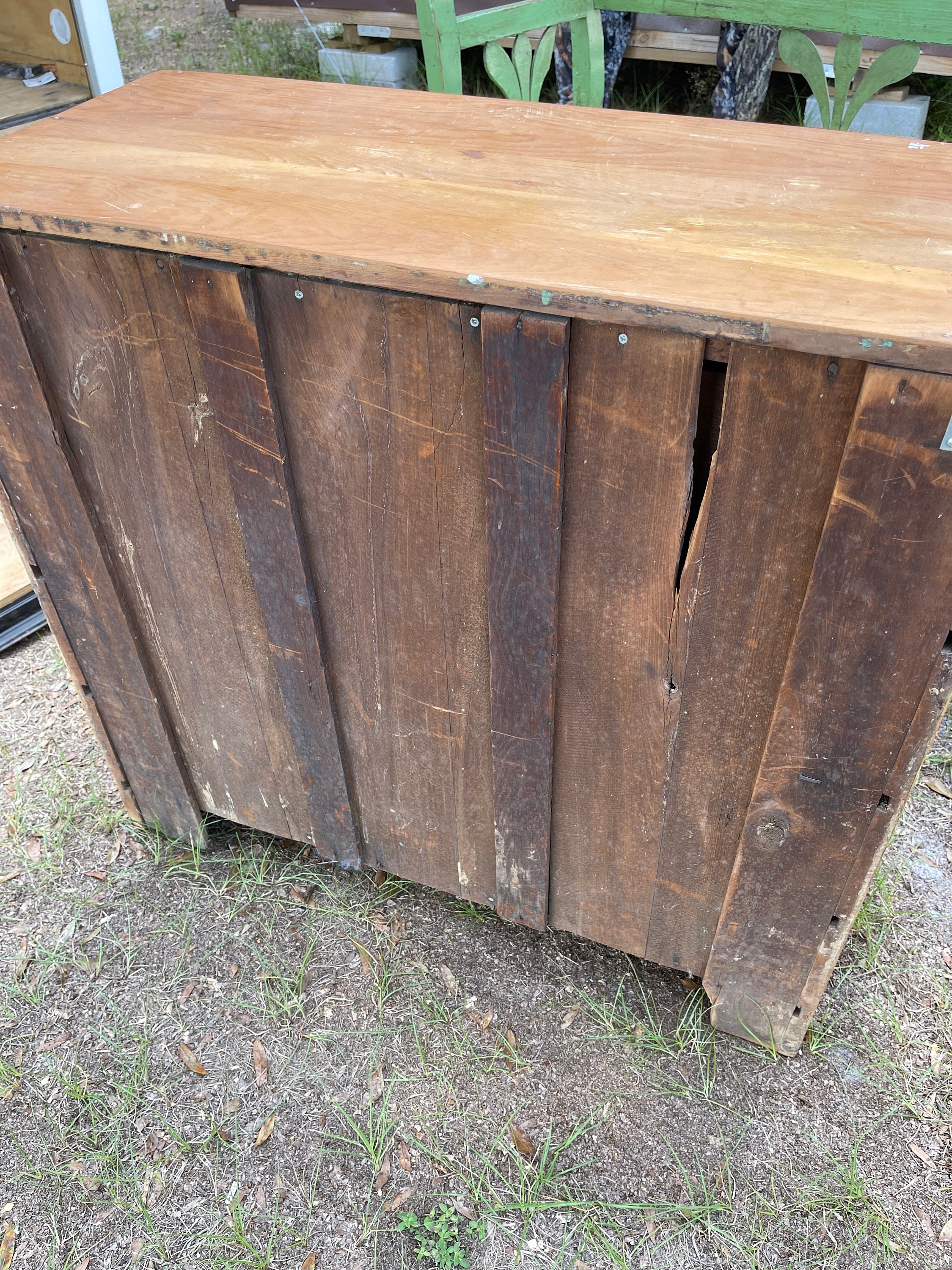 Antique pine Chest Of Drawers solid pine furniture Primitive dresser primitive furniture farmhouse decor solid wood Knapp joint Etsy