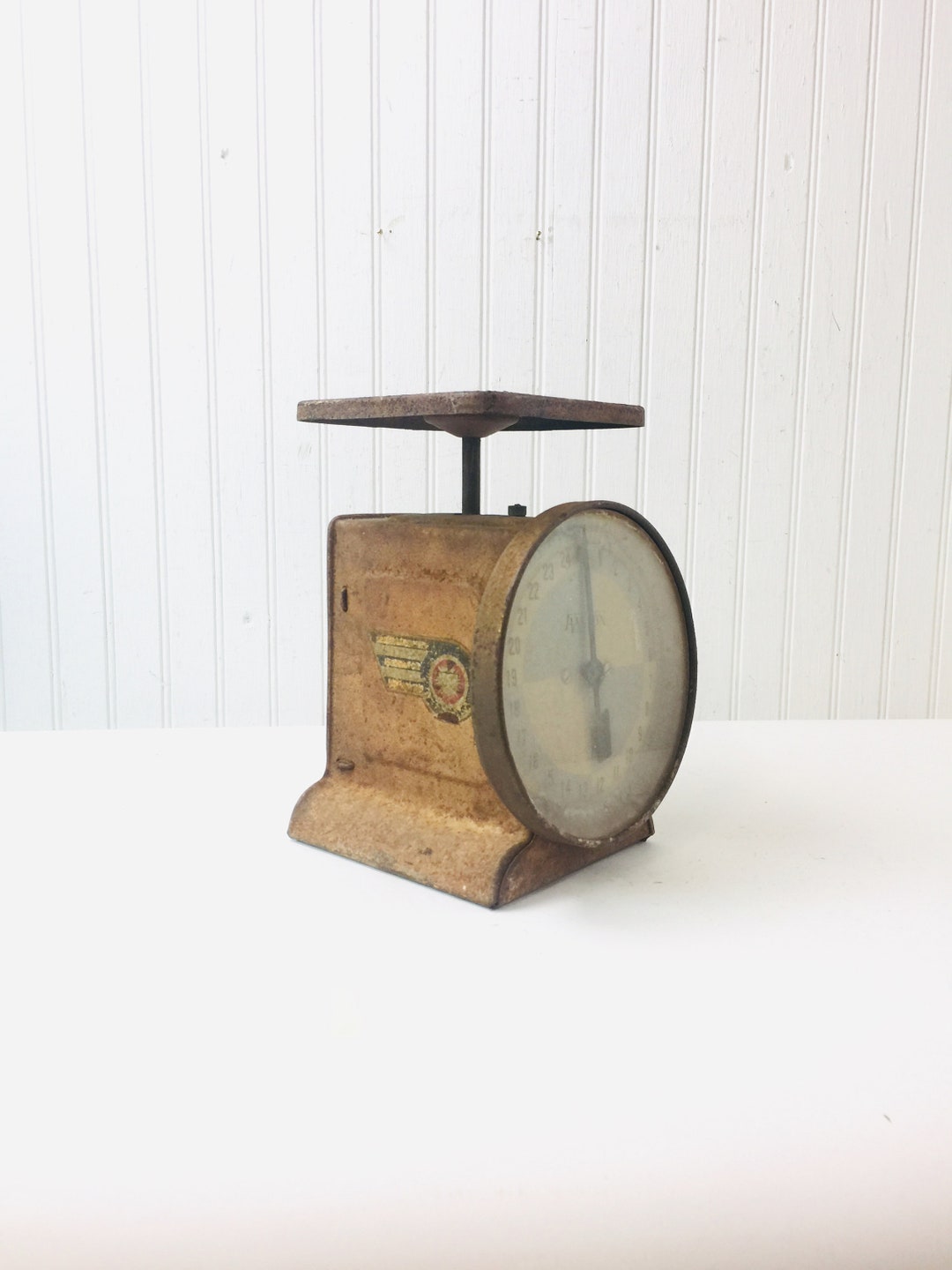 Vintage Hanson Scale, Utility Scale, Farmhouse Decor, Kitchen Scale ...