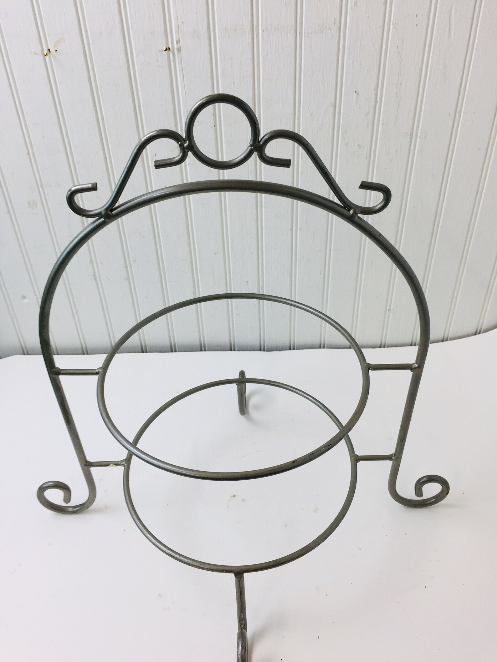 Vintage Plate/pie Rack Plate Holder Metal Rack Bakery - Etsy