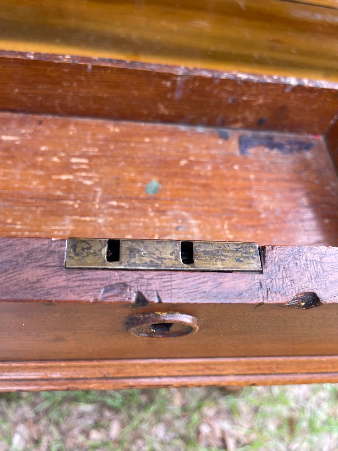 Antique Davenport Desk, Slant Top Desk, Ship Captains Desk, Home Office ...