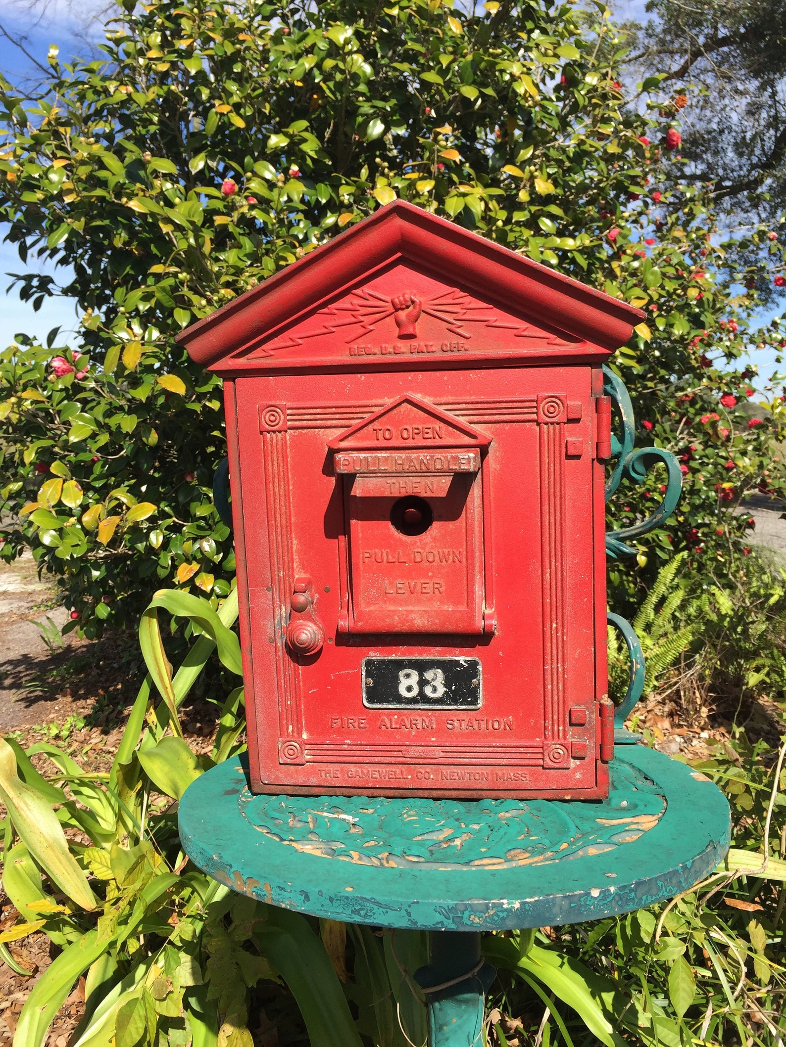 Fire Alarm Box Fire Department Alarm Fireman Firehouse | Etsy