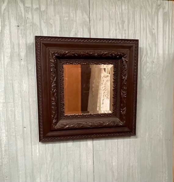 Antique Mirror vintage mirror Antique Frame Wood Frame | Etsy