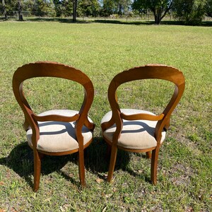 Vintage Chair, Antique Furniture, Two Wood Chairs, Pair of Chairs, Arch ...